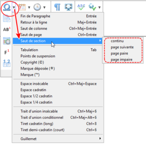 Comment faire un saut de section sur word - On Fait Comment