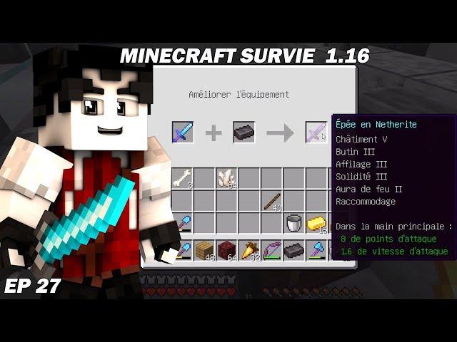 Comment faire une épée en netherite - On Fait Comment